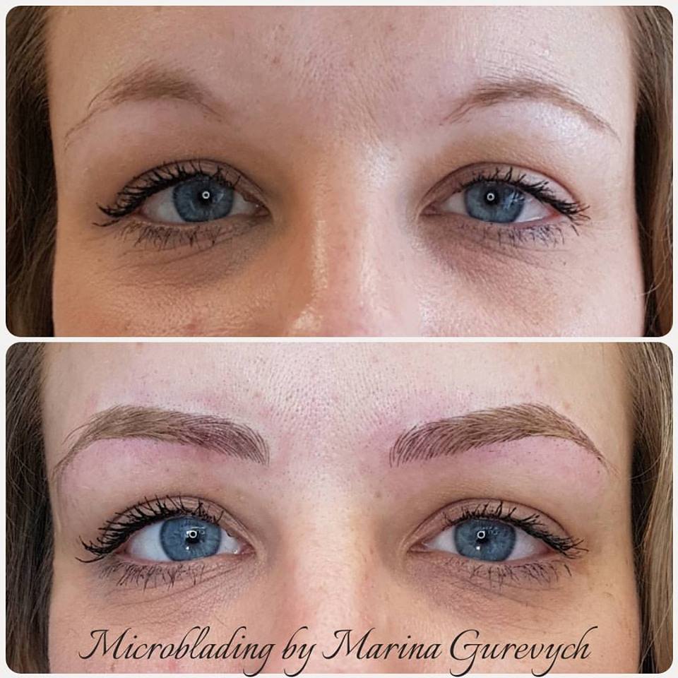 microblading, hair strokes - BeauLine Aesthetics